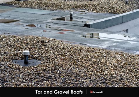 Gravel Roof From The 1960 1960s House Renovated With Impeccable Taste