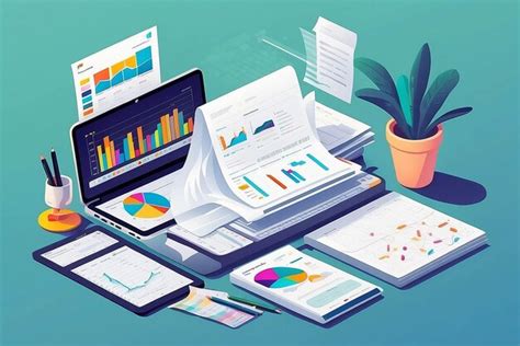 Spreadsheets Concept Illustration Premium Ai Generated Image