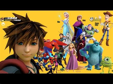 Kingdom Hearts 3 All Characters Photos And Selfies In Disney Worlds