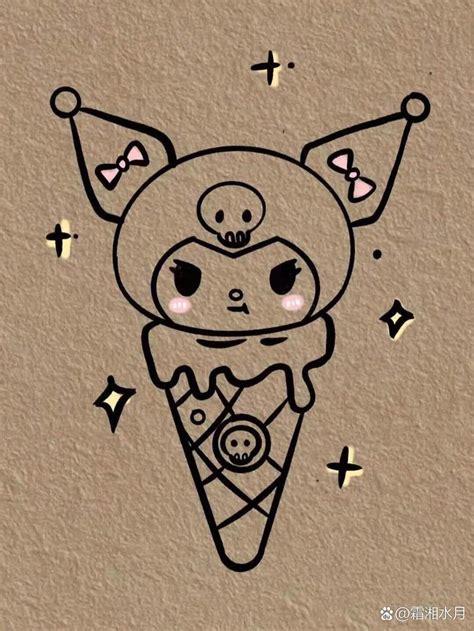 简笔画卡通人物可爱三丽欧 简笔画卡通人物可爱三丽欧怎么画 画趣文库（我爱生活）