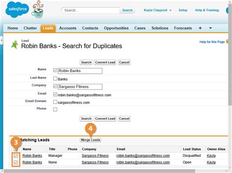 Duplicate Leads And Contacts Customguide