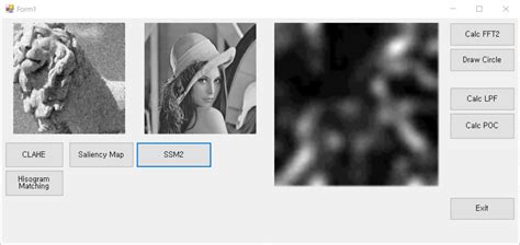 Spectral Saliency Map From Matlab Code To Cnet Stack Overflow