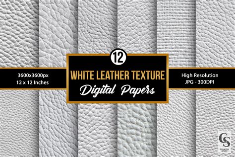 White Leather Texture Background Graphic By Creative Store · Creative