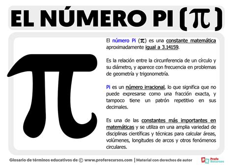 Qué Es El Número Pi