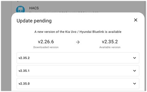Upgrade A Hacs Integration But Not To The Latest Version How Third Party Integrations