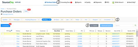 Exporting Po Lines From Sourceday Sourceday