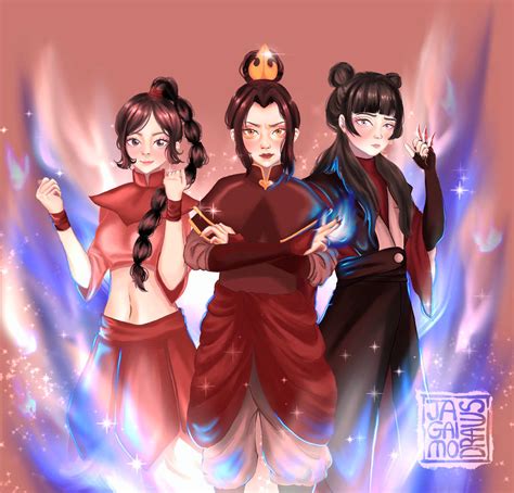 Team Azula By Jagaimodraws On Deviantart