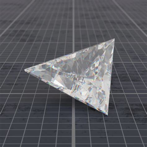 Artstation Triangle Cut Diamond Game Assets