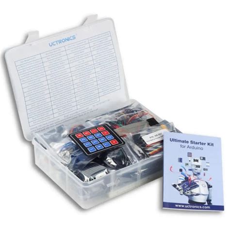 Uctronics Ultimate Starter Learning Kit For Arduino Mega Robotshop