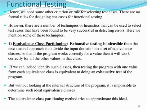 Ppt Functional Testing And Equivalence Class Partitioning Powerpoint Presentation Id9527930