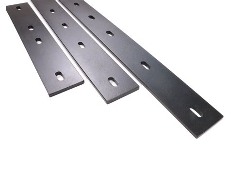 Powder Coated Flat Bar Support Bracing Hidden Metal Bracket Etsy