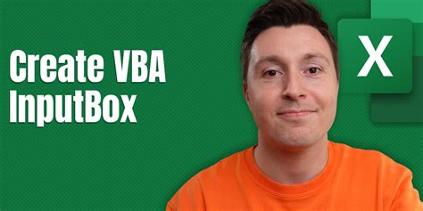 Vba Inputbox How To Create Excel Vba Inputboxw With Examples