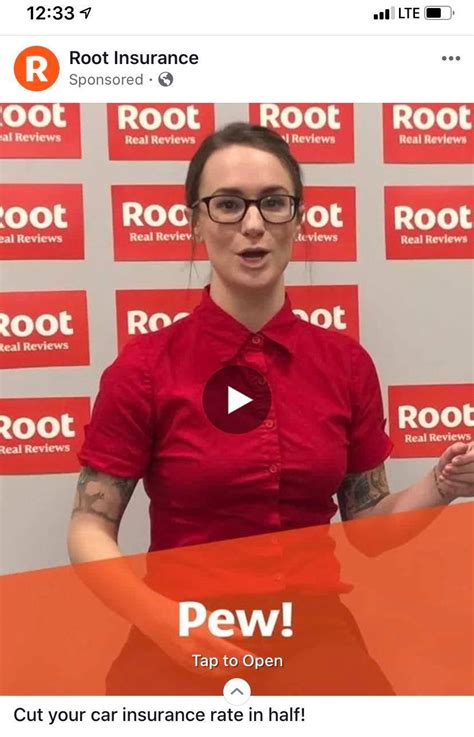 Girl Flicking Her Bean And Saying Pew For An Insurance Company It Was So Hard Not To Push