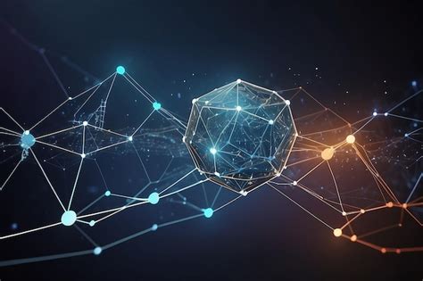 Premium Photo Block Chain Network And Programming Concept On