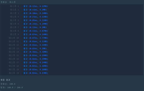 프로그래머스 푸드 파이트 대회 C