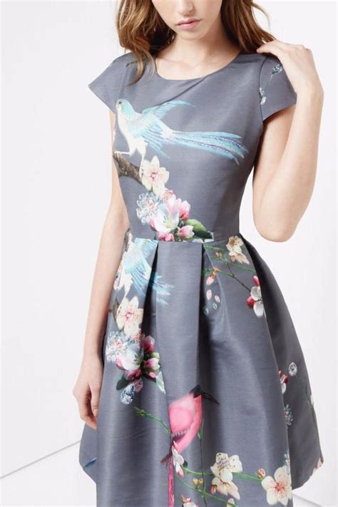 Ted Baker Floral Print Dress Shopstyle