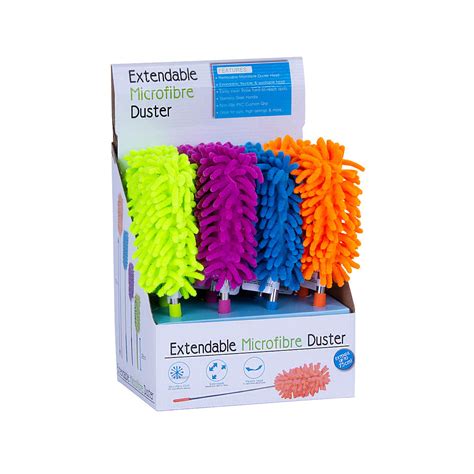 Spiffy Extendable Microfibre Duster Assorted The Reject Shop