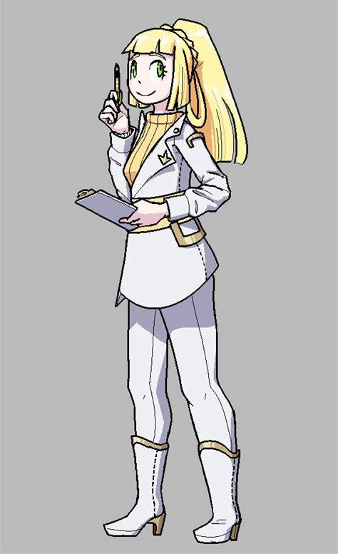 Aether Branch Chief Lillie By Forxworx On Deviantart