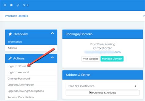 Cpanel Login How To Easily Access Your Cpanel Control Panel Mcloud9