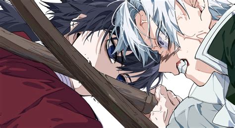 Shinazugawa Sanemi Tomioka Giyuu Kimetsu No Yaiba Derivative Work Highres Screenshot Redraw