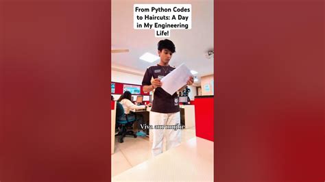 From Python Codes To Haircuts A Day In My Engineering Lifeminivlog Engineering Coding
