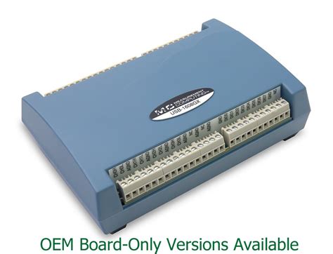 Mcc Usb 1608g Series High Speed Multifunction Usb Daq Devices Digilent