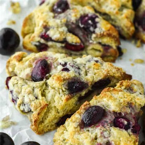 Cherry Scones Chisel And Fork
