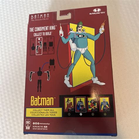 Mcfarlane Dc Direct Batman Animated Series Baf Condiment King Figure