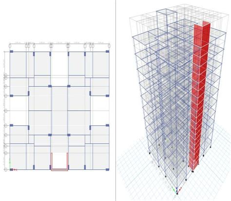 G 7 Irregular Building Model In Etabs Download Scientific Diagram
