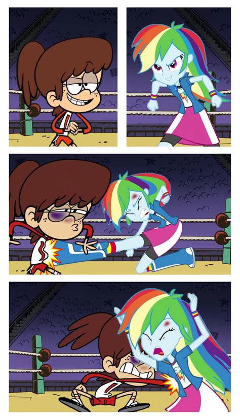 Lynn Loud Vs Rainbow Dash By Cartoonfan2018 On Deviantart