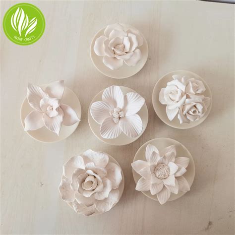 Aroma Passive Ceramic Flower Diffuser With Base Holiday T Ceramic