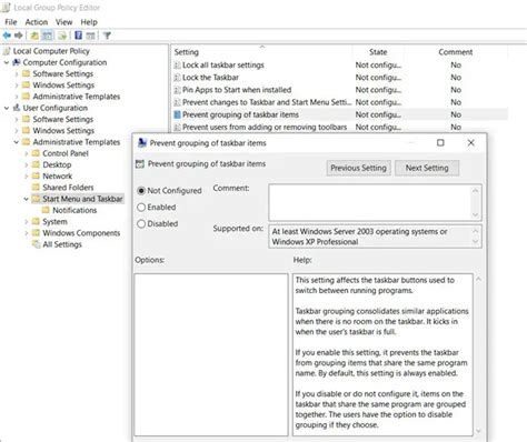 How To Group Taskbar Icons In Windows