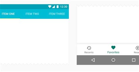 Gui Design Android Ux When To Use Bottom Navigation And When To Use