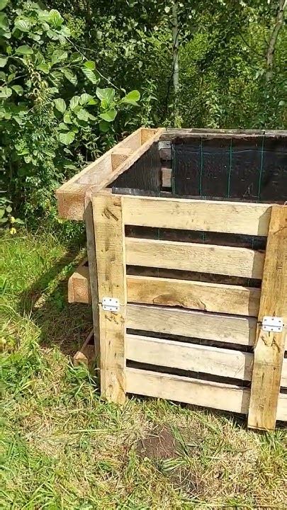 Компостный ящик из поддонов своими руками Youtube