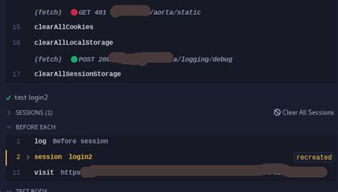 How To Clear A Session In Cypress Completely Stack Overflow