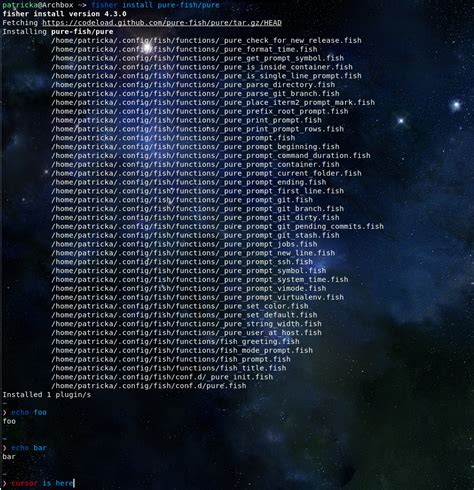 After Installing A Prompt And Restarting Terminal Cursor Offset From