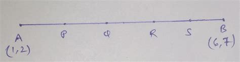 points p q r and s divide the line segment joining the points a l 2