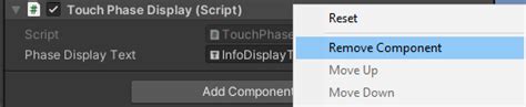 Touch Input For Mobile Scripting Unity Learn