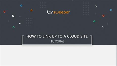 Lansweeper Cloud Getting Started Linking Your Local Installation To