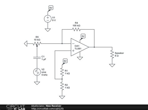 New Receiver Circuitlab