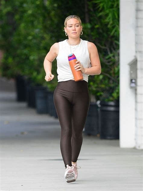 Hilary Duff Out Jogging In Los Angeles 06 17 2023 Hawtcelebs