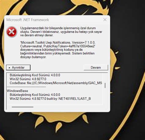 Microsoft Net Framework Hatası Almanın Sebebi Nedir Techolay Sosyal