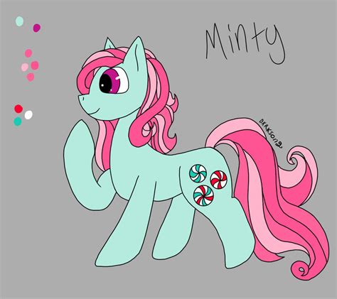 Mlp Minty Gen 3 Redraw By Grenadesong95 On Deviantart
