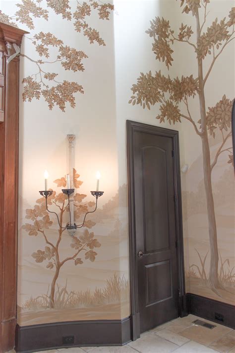 Tree Wall Mural For Hall Interior