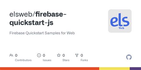 Github Elswebfirebase Quickstart Js Firebase Quickstart Samples For Web