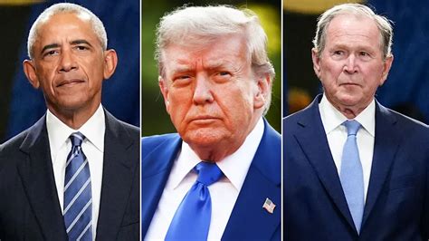 ট্রাম্পের বিরুদ্ধে একাট্টা বারাক ওবামা ও জর্জ ডব্লিউ বুশ Barta Bazar