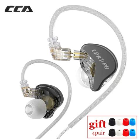 Cca Cra Pro Hifi หูฟัง Dlc ไดอะแฟรมเพชร หูฟังไดนามิก พร้อมสายหูฟัง