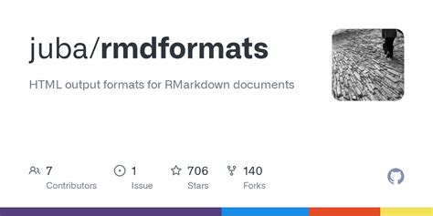 github juba rmdformats html output formats for rmarkdown documents