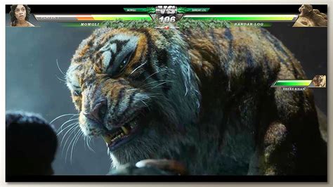 Begheera And Baloo Vs Bandar Log With Healthbars Concept Gameplay Video
