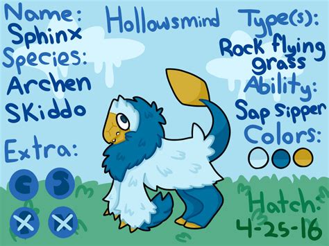 Sphinx Reference Sheet By Fini Exe On Deviantart